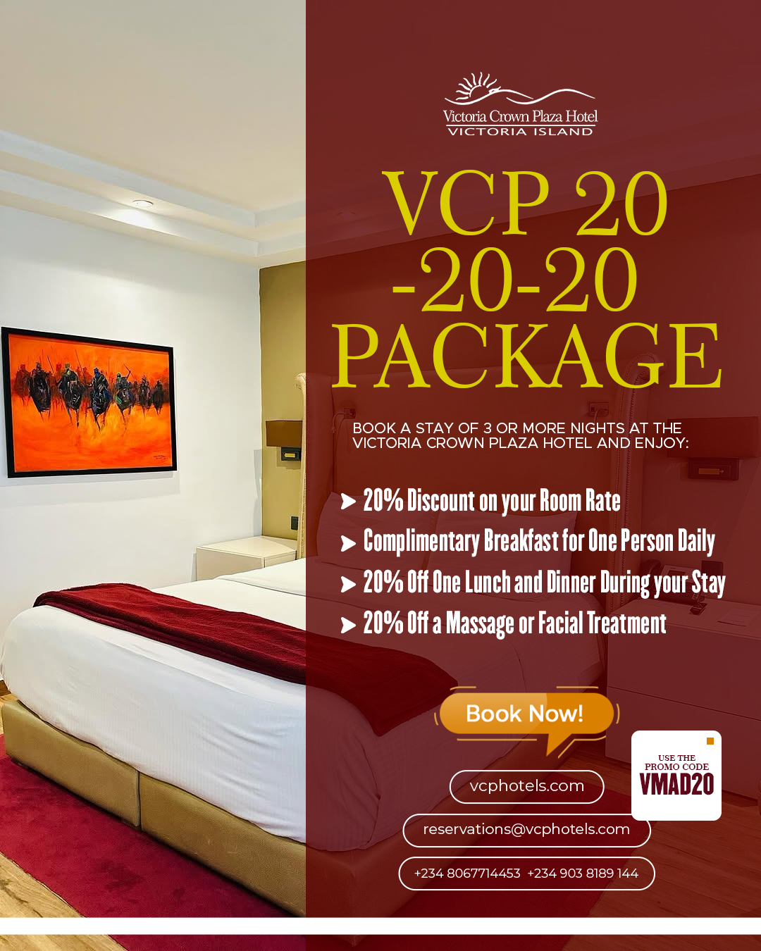 Vcp Hotel – Victoria Crown Plaza Hotel